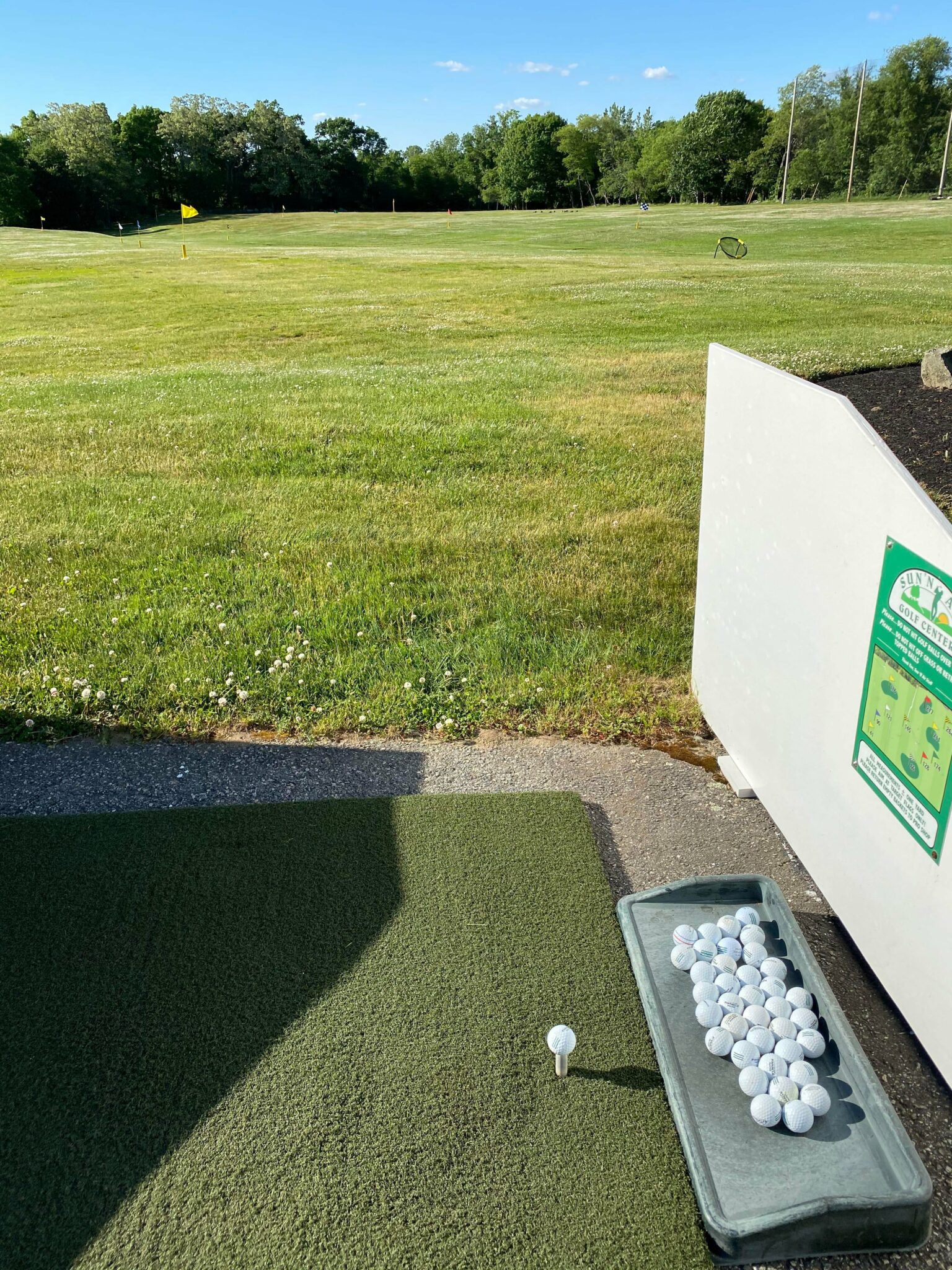 Driving ranges and retail stores opened in MA today, both the range and ...
