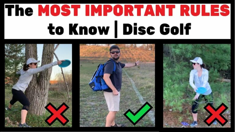 The MOST IMPORTANT RULES to Know | Disc Golf - FOGOLF