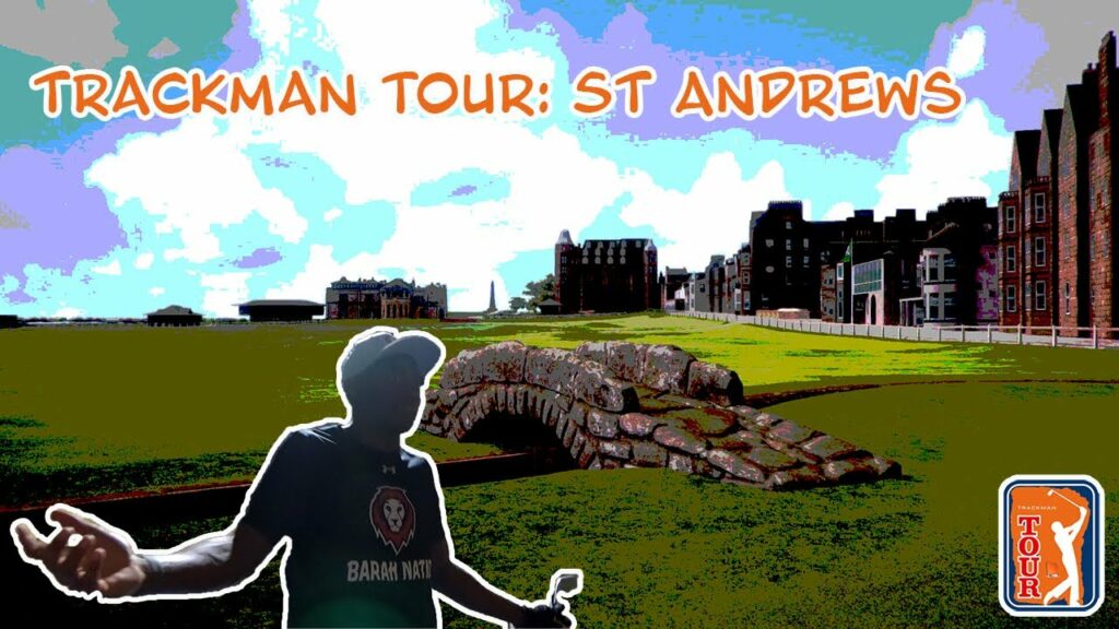 Trackman Tour: St. Andrews - 18 hole vlog simulator - FOGOLF