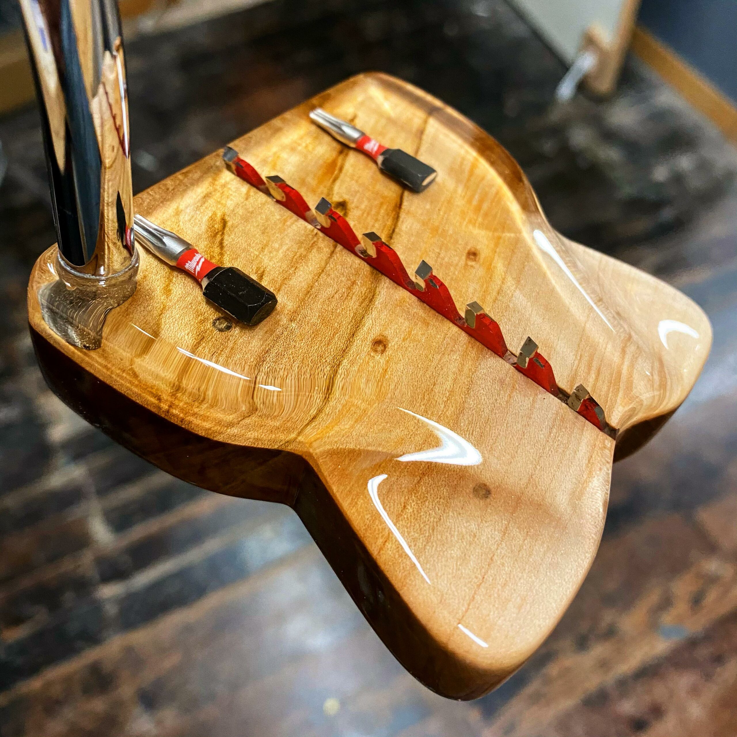 My client’s buddy helped him with a remodel this year, so we made this ...