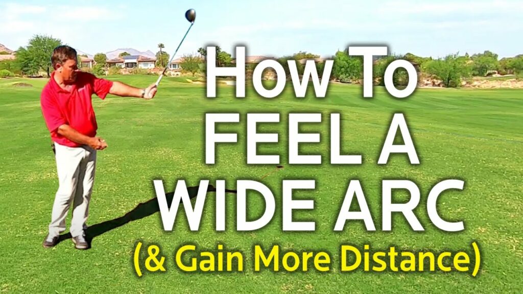 HOW TO FEEL A WIDE SWING ARC & GAIN MORE DISTANCE (Simple Drill ...