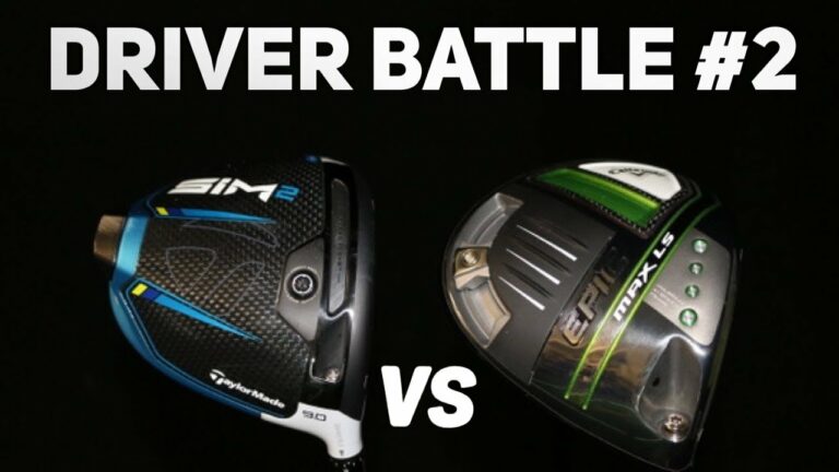 TAYLORMADE SIM 2 VS CALLAWAY EPIC MAX LS - Driver battle #2 - FOGOLF