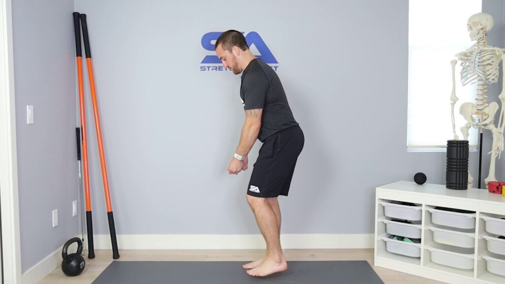 Single Leg Balance in golf stance with narrow base - FOGOLF - FOLLOW GOLF