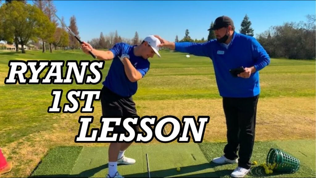 RYAN's First Golf Lesson (Rebuilding the Swing) w/ PGA Pro Mark Toscano ...