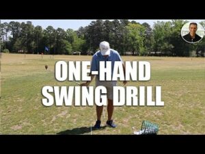 One-Handed Swing Drill - FOGOLF - FOLLOW GOLF