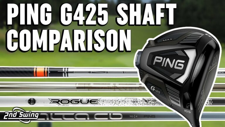 PING G425 Driver Shaft Options | Trackman Test and Comparison - FOGOLF