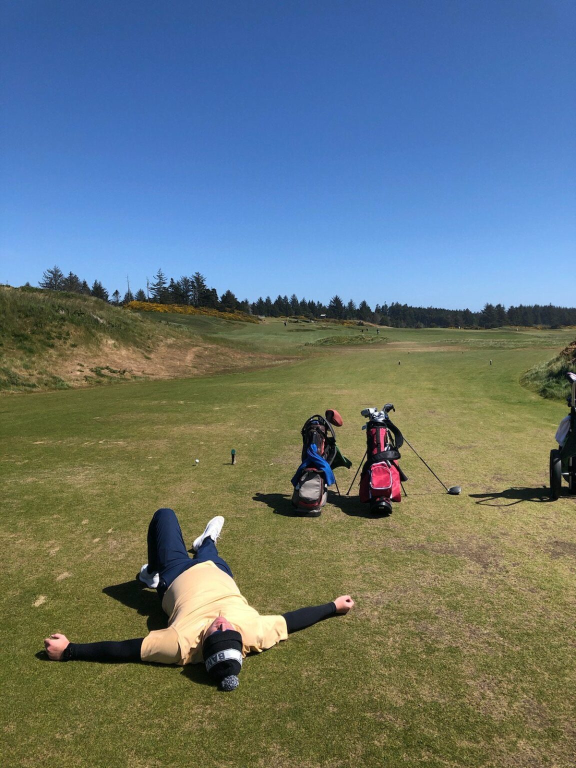 5 rounds in 3 days at Bandon. I think this picture pretty well sums up ...