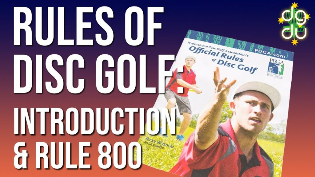 Rules of Disc Golf: A Visual Guide - Introduction & Rule 800 - FOGOLF
