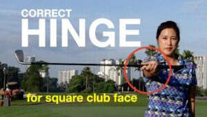 How to hinge correctly - Golf with Michele Low - FOGOLF - FOLLOW GOLF
