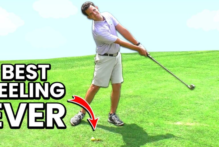 How to Stop Flipping the Golf Club at Impact (VERTICAL LINE GOLF SWING ...