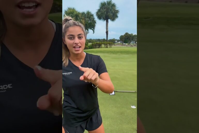 I’ll be your golf girlfriend | GRACE CHARIS - FOGOLF - FOLLOW GOLF