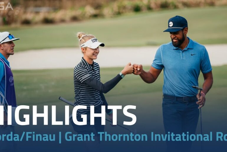 Lexi Thompson & Rickie Fowler Highlights | 2023 Grant Thornton Invitational Rd. 1 - FOGOLF ...