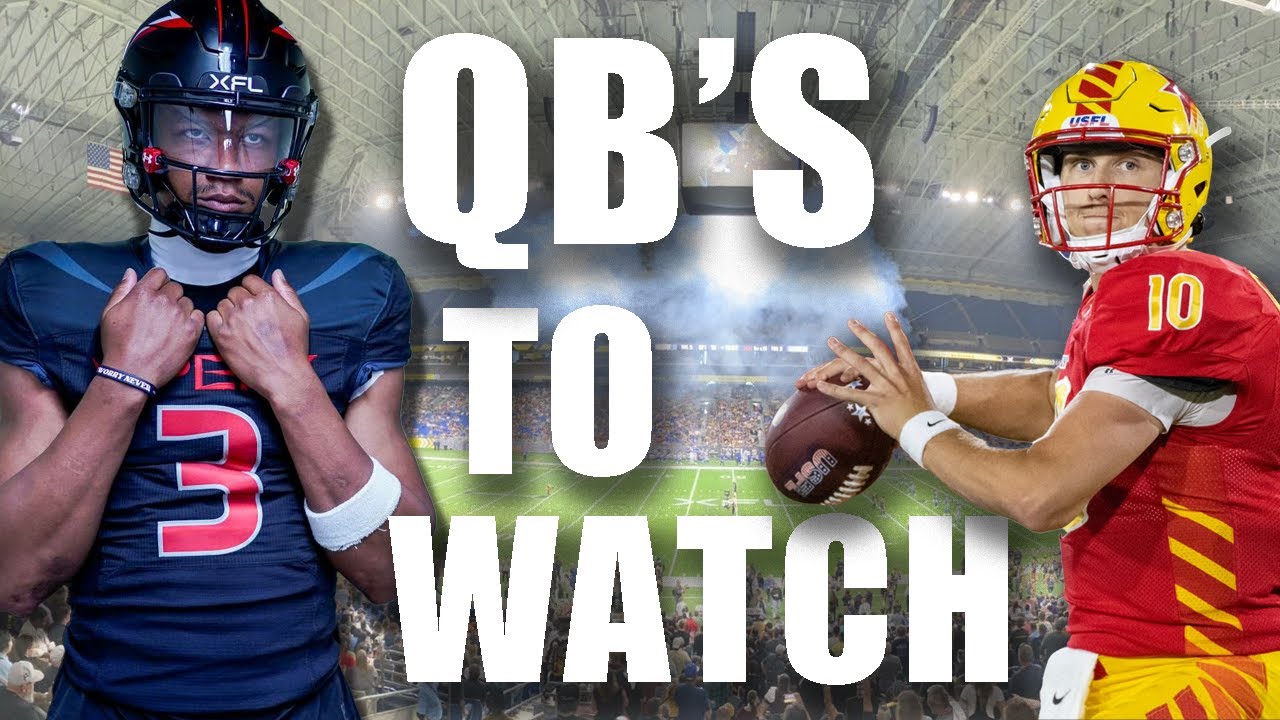 Best Quarterbacks Left Outside the XFL USFL Merger - FOGOLF - FOLLOW GOLF