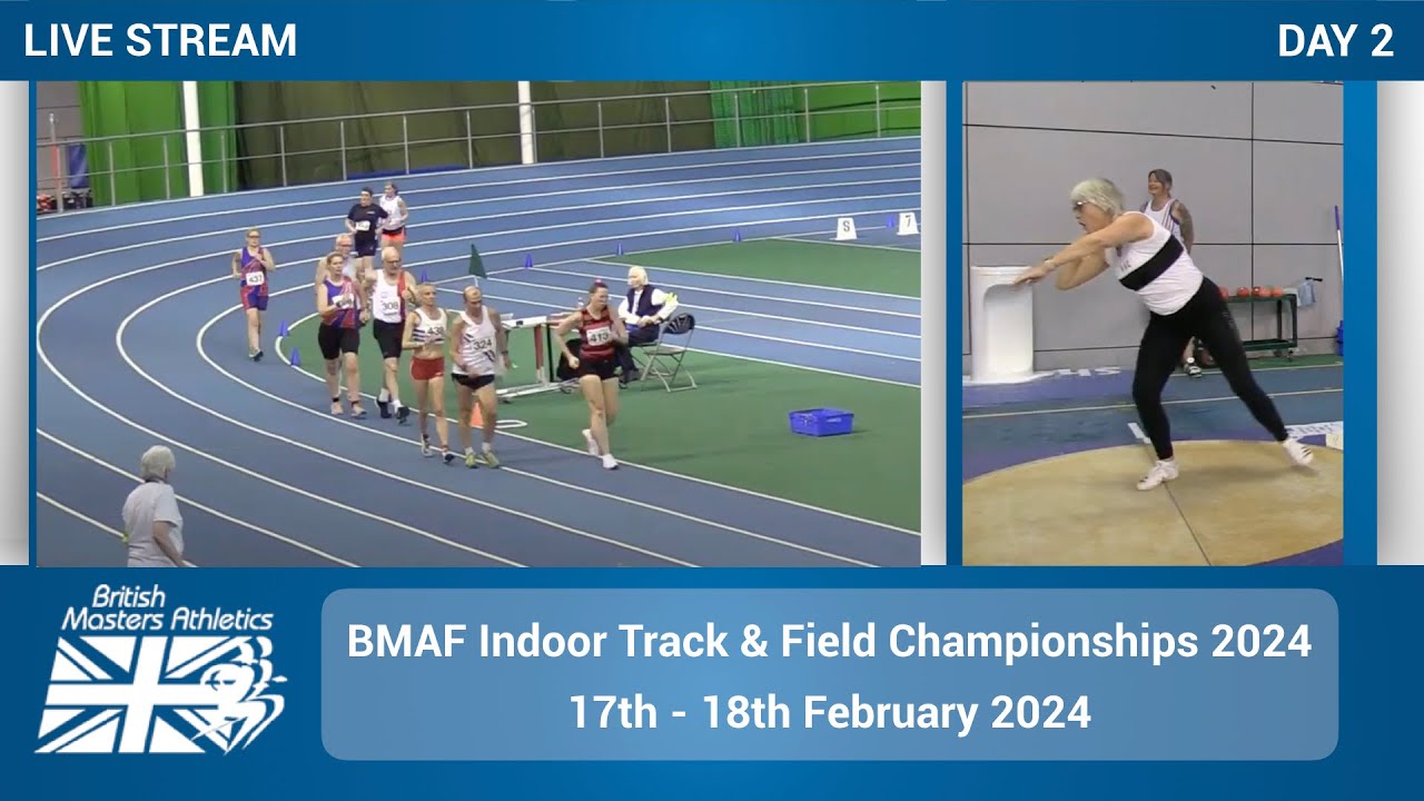 LIVE - British Masters Athletics Indoor Track & Field Championships ...