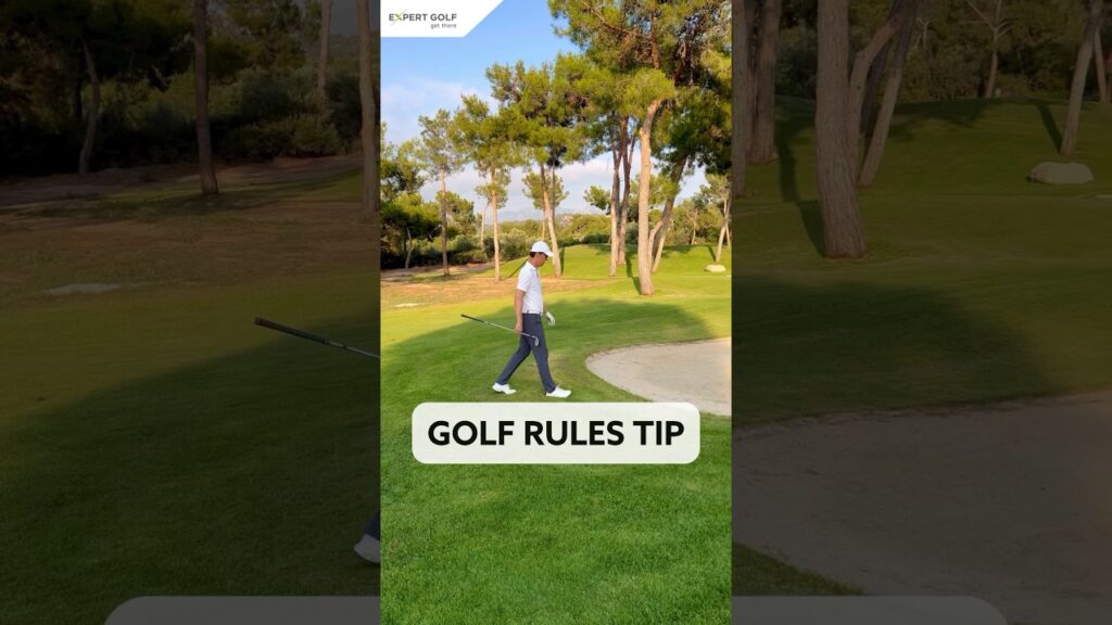 Golf Rules Tip | Footprints In Bunker #golf #rules #golfrules # ...