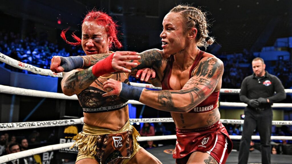 Full Bare Knuckle Fight! Jade Masson-Wong vs. Crystal Pittman - FOGOLF ...