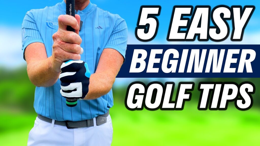 HOW TO PLAY GOLF - Top 5 BEGINNER Golf Tips - FOGOLF - FOLLOW GOLF