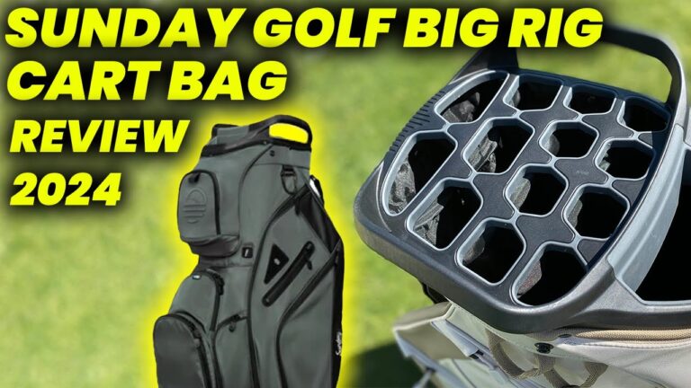 Sunday Golf Big Rig cart bag Review 2024: Is the Sunday Golf Big Rig ...