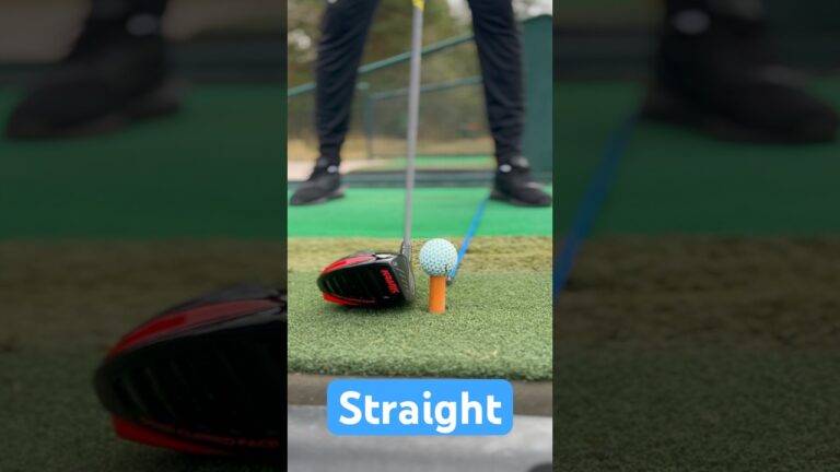 How HIGH Should you TEE UP your Golf Ball? (For Straight, Draw and Fade ...