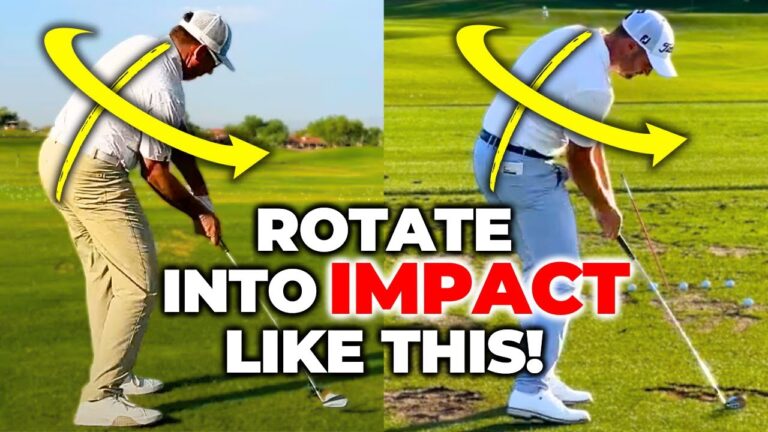 How To Achieve A Rotational Golf Impact! (The Power Position) - FOGOLF ...