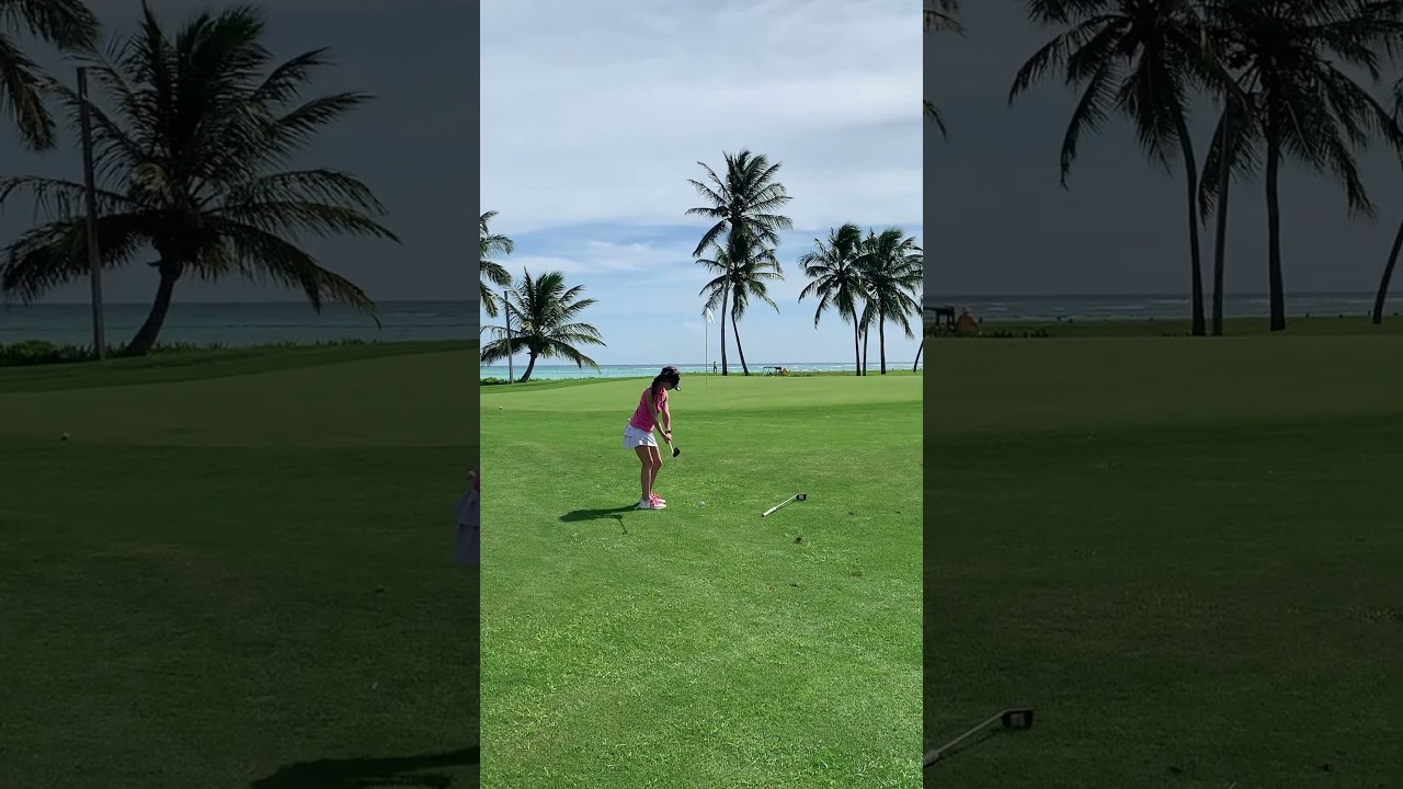 Isabelle Roach golf #4 Tortuga Caribbean championships La Cana golf ...