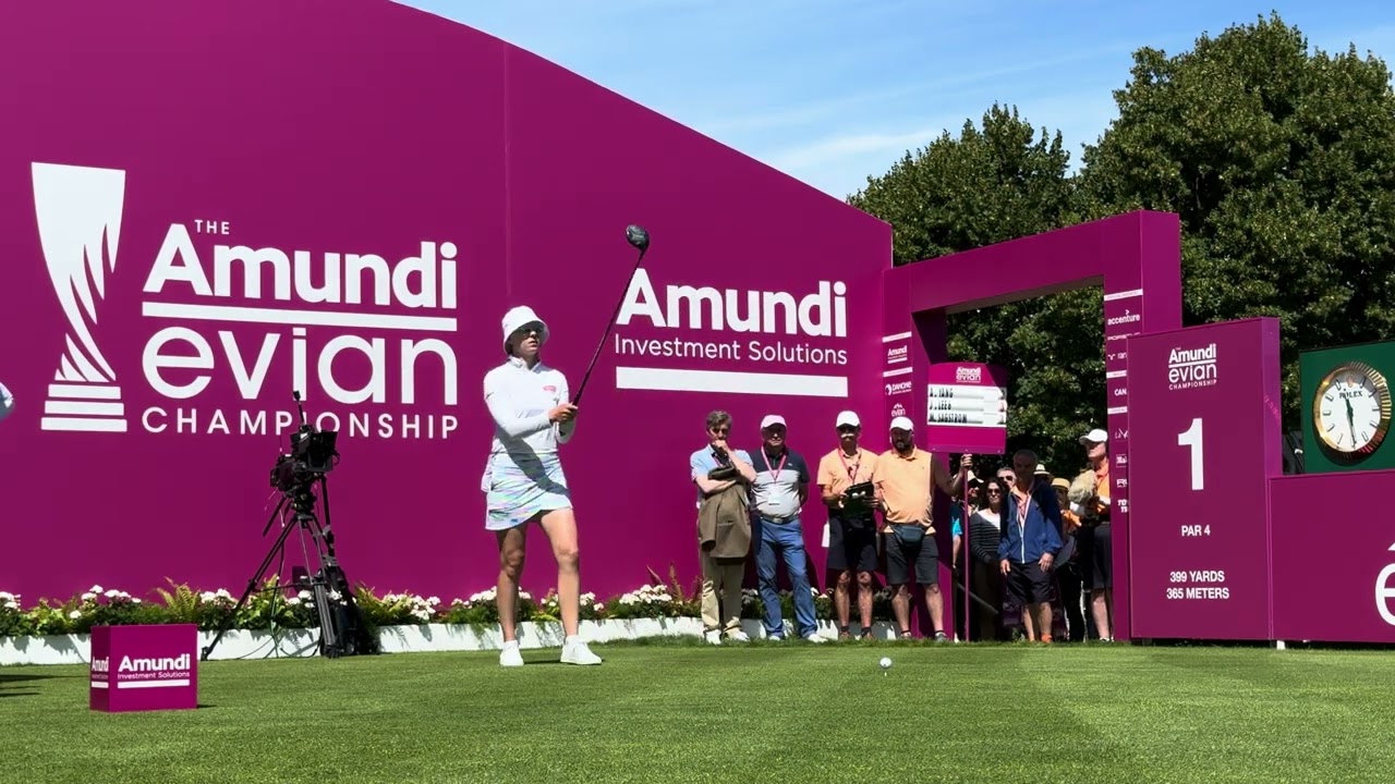 The Amundi Evian Championship 2024, Evian Resort Golf Club, Evian Les Bains, France. - FOGOLF ...