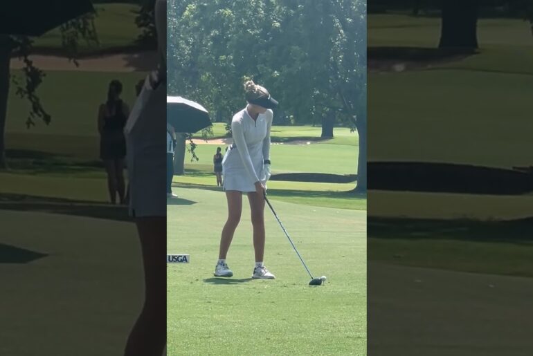 Amazing Golf Swing you need to see: Emily Faulkner | Golf Swing 2022 ...