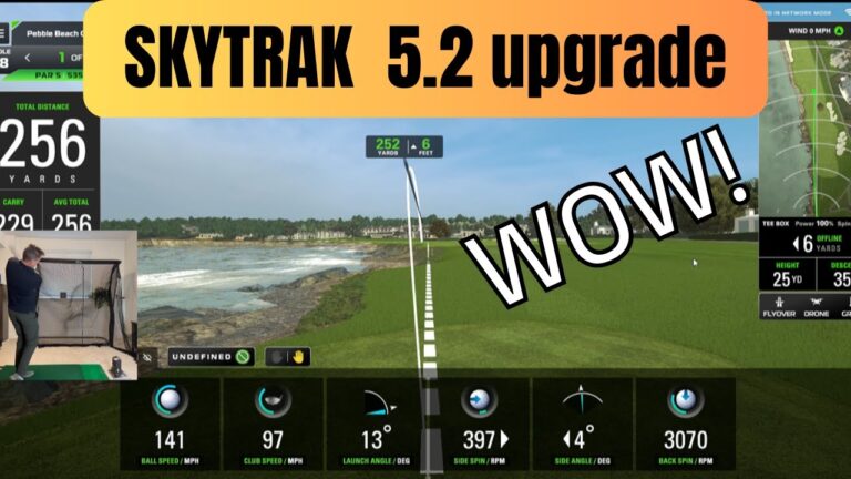 SkyTrak Version 5.2 is a Monster Update! Now The Ultimate Golf Practice ...