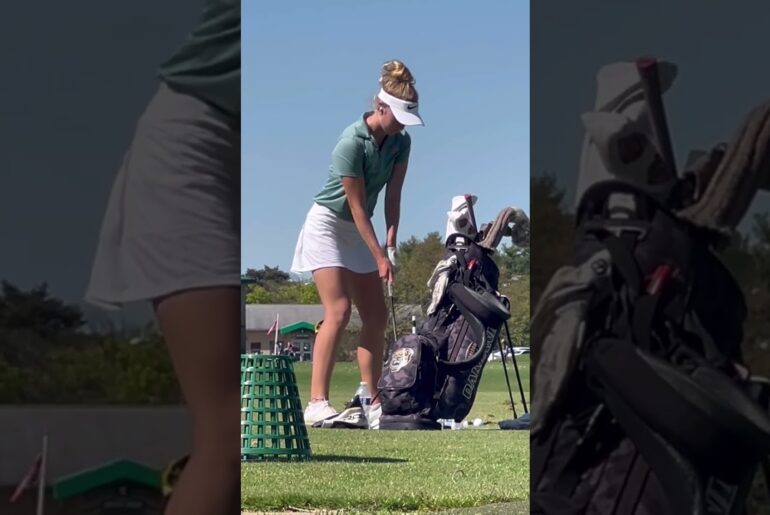 GRACE CHARIS viral running video on tiktok - FOGOLF - FOLLOW GOLF