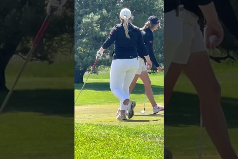 GRACE CHARIS viral running video on tiktok - FOGOLF - FOLLOW GOLF