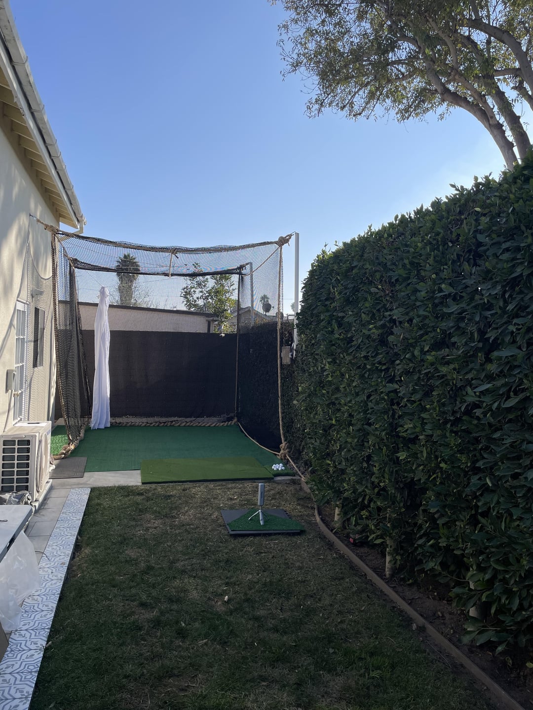 DIY floating rope and net enclosure - FOGOLF - FOLLOW GOLF