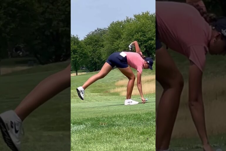 Amazing Golf Swing you need to see: Emily Faulkner | Golf Swing 2022 ...