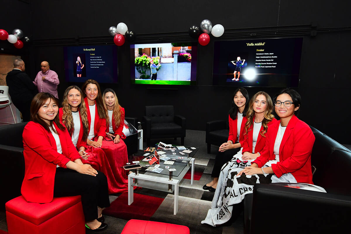 UNLV women’s golf team opens training facility at Las Vegas Country ...