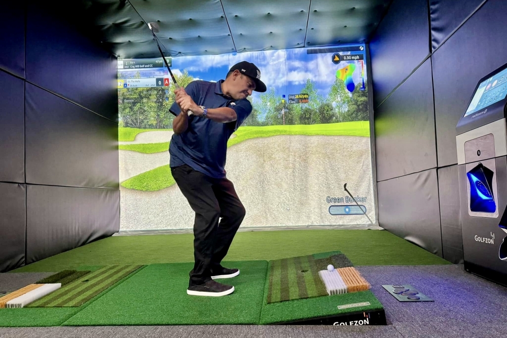 The Daly Round provides realistic indoor golfing experience in Cypress ...