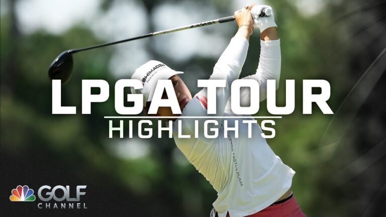 LPGA Tour Highlights: 2025 Chevron Championship, Round 3 | Golf Channel ...