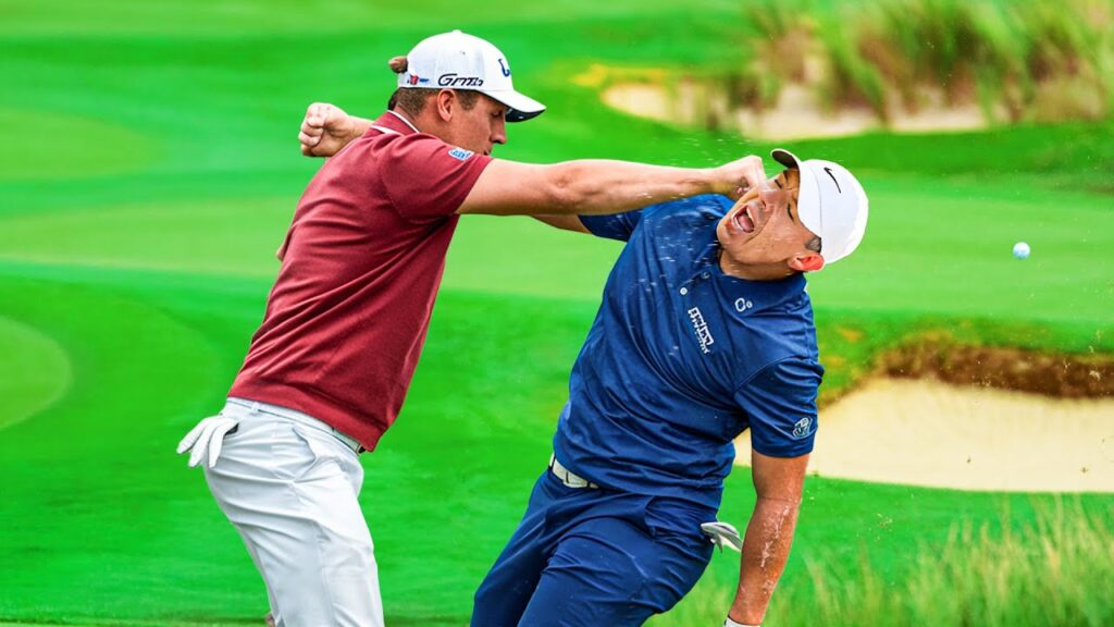 10 CRAZIEST Fights In Golf History.. - FOGOLF - FOLLOW GOLF