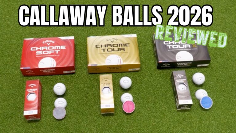 NEW 2026 Callaway Chrome Golf Balls Review | Chrome Soft vs Chrome Tour ...